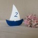 Wedding Signs Table Numbers Boats Rustic Wooden Sail Boats - Etsy