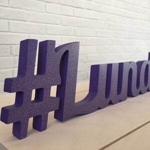 Custom Large Hashtag Signs, signs, Signs, for Photo Props photo Booth ...