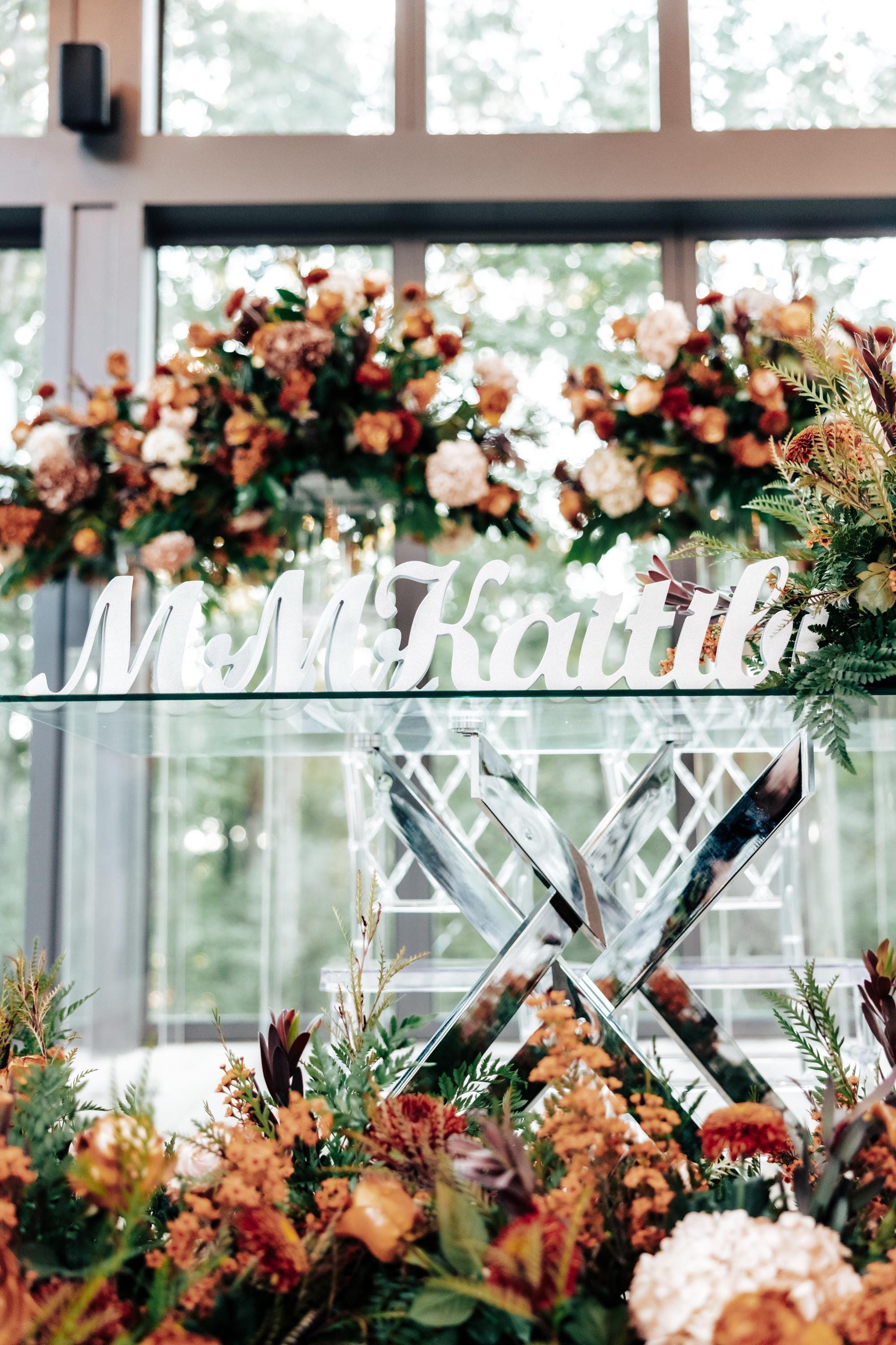 Wedding Centerpiece Signs, Home Signs, Table Top Mr Mrs Last Name Signs ...
