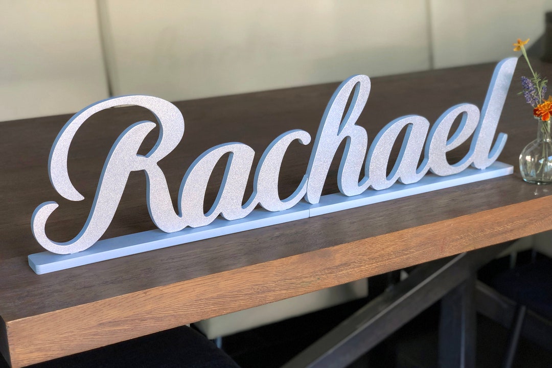 Custom Wood Sign, Christening Name Signs, Baptism Personalized Sign ...