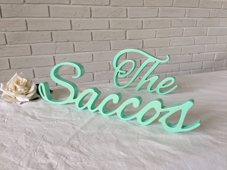 Last Name Sign.cnc Cut.custom Wood Sign.name Sign. Family Name - Etsy