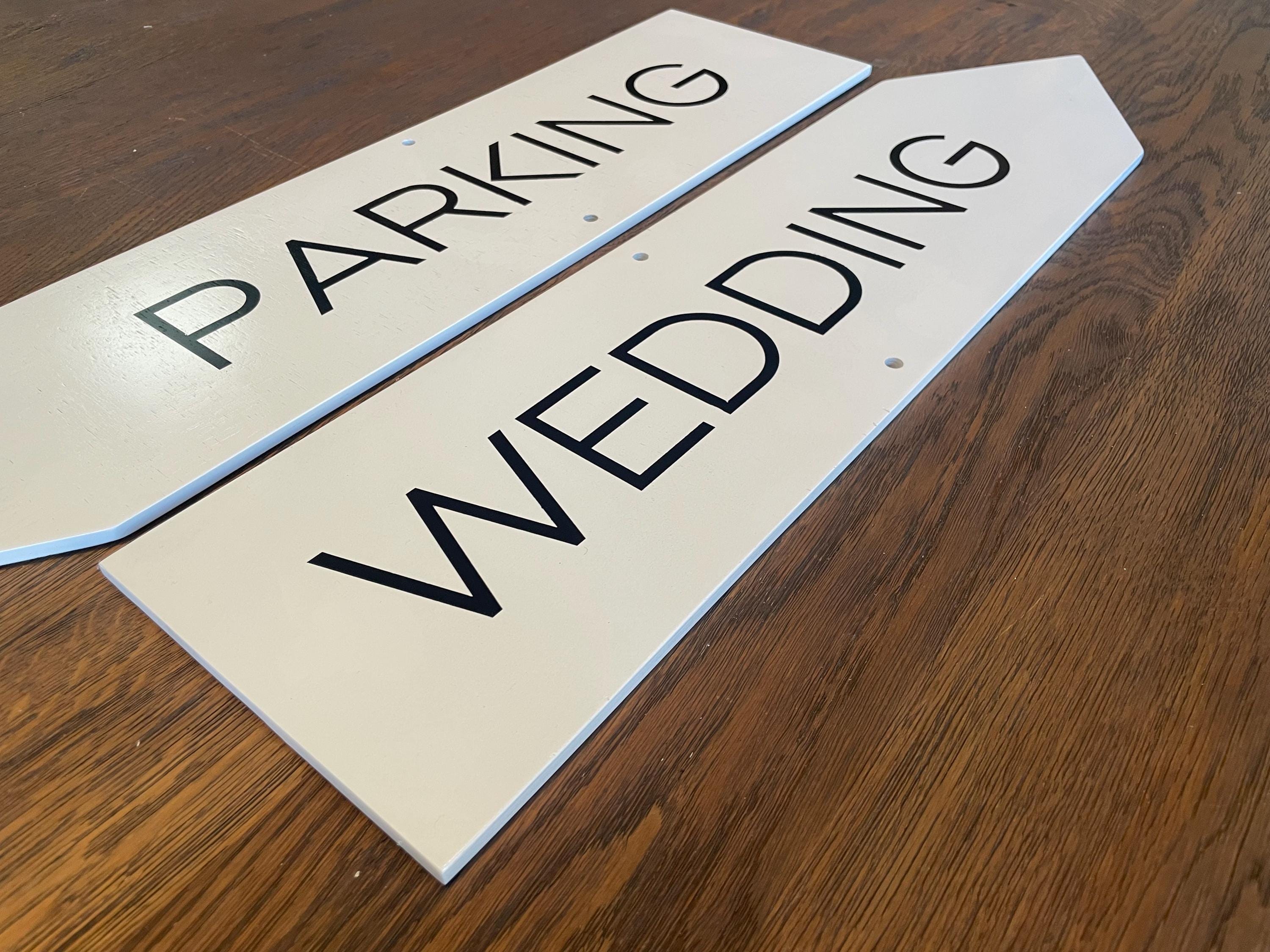 Wood Sign Arrow for Wedding, Wedding Welcome Sign, Welcome Wedding Sign ...