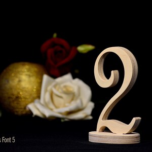 DIY Numbers for Wedding Table Numbers, Wedding Decorations, DIY Project ...