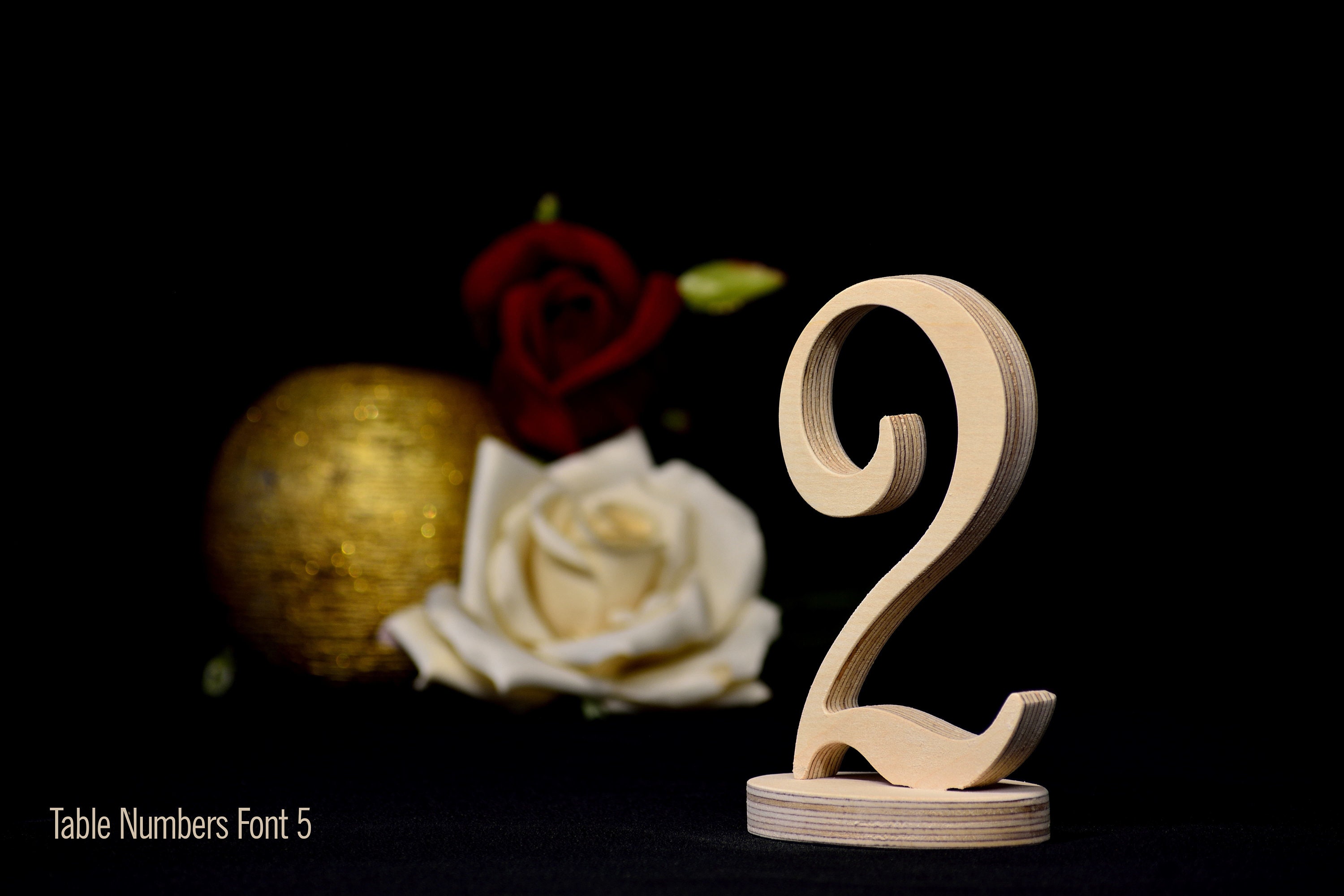 DIY Numbers for Wedding Table Numbers, Wedding Decorations, DIY Project ...