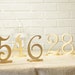 Nautical Wedding Table Numbers Boats, Wooden Sail Boats Number for ...