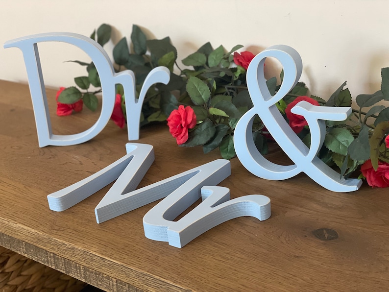 Gold Wedding Dr & Dr/ Dr -mrs /dr -mr Signs, Custom Wedding Table ...