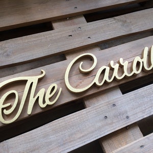 Last Name Sign.cnc Cut.custom Wood Sign.name Sign. Family Name Sign Cnc ...