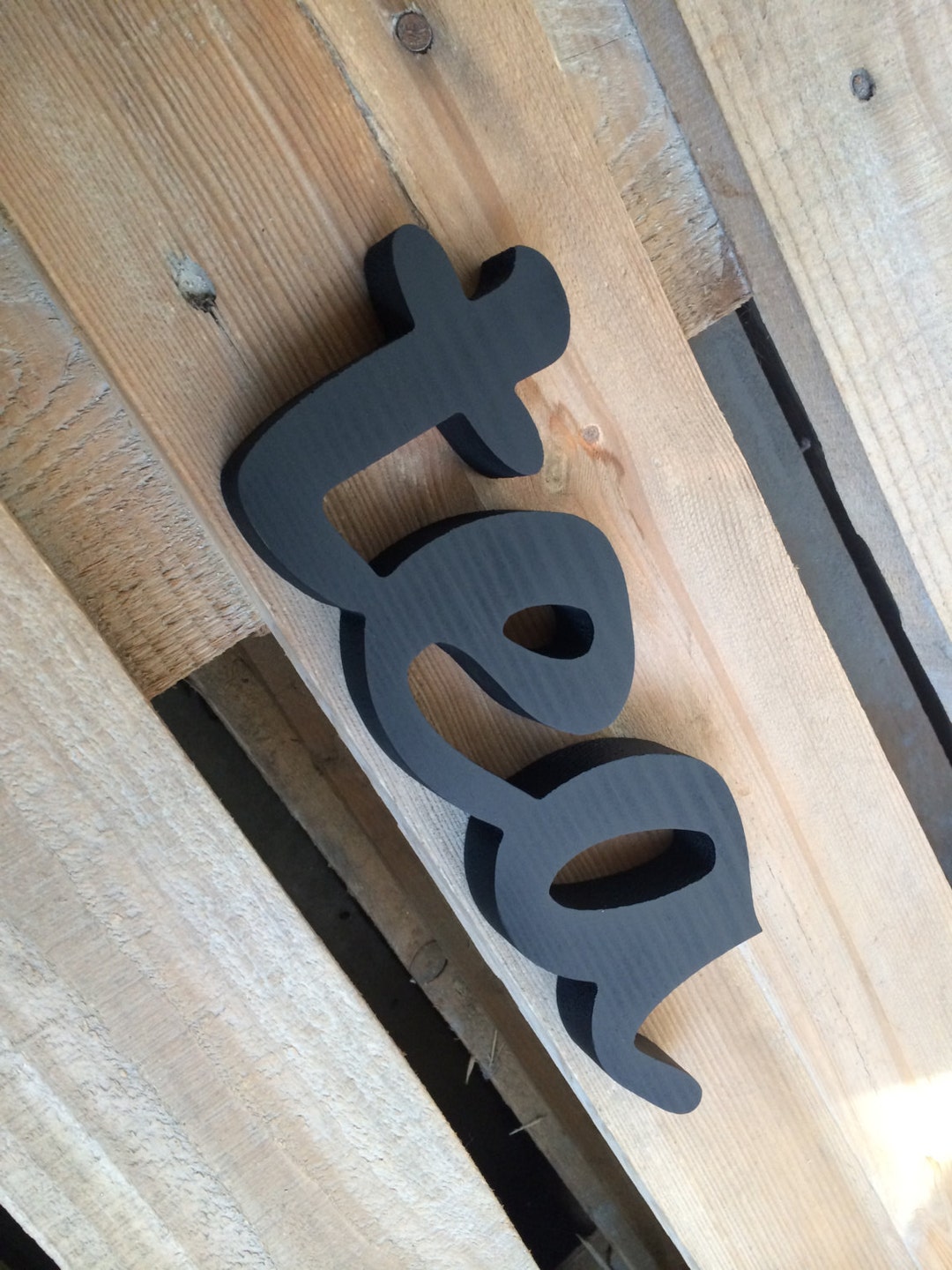 Kitchen Wall Art TEA Sign Tea Letters Tea Party Decor or Kitchen Wall ...