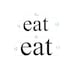 Kitchen Wall Art EAT Large Letters Eat Wood Sign Yellow Grey - Etsy