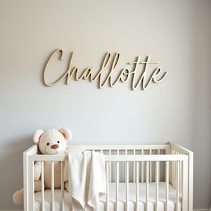 Over the Crib Baby Name Sign or Name for Nursery Wall Decor, New Born ...