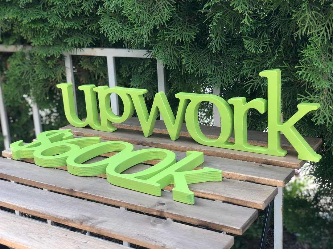 Freestanding Script Wood Word, Custom Wood Word, Custom Sign, Custom ...