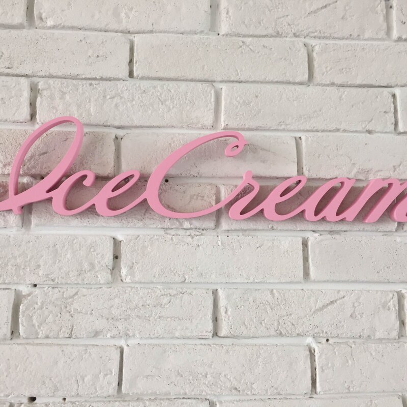 Ice Cream Letters - Etsy