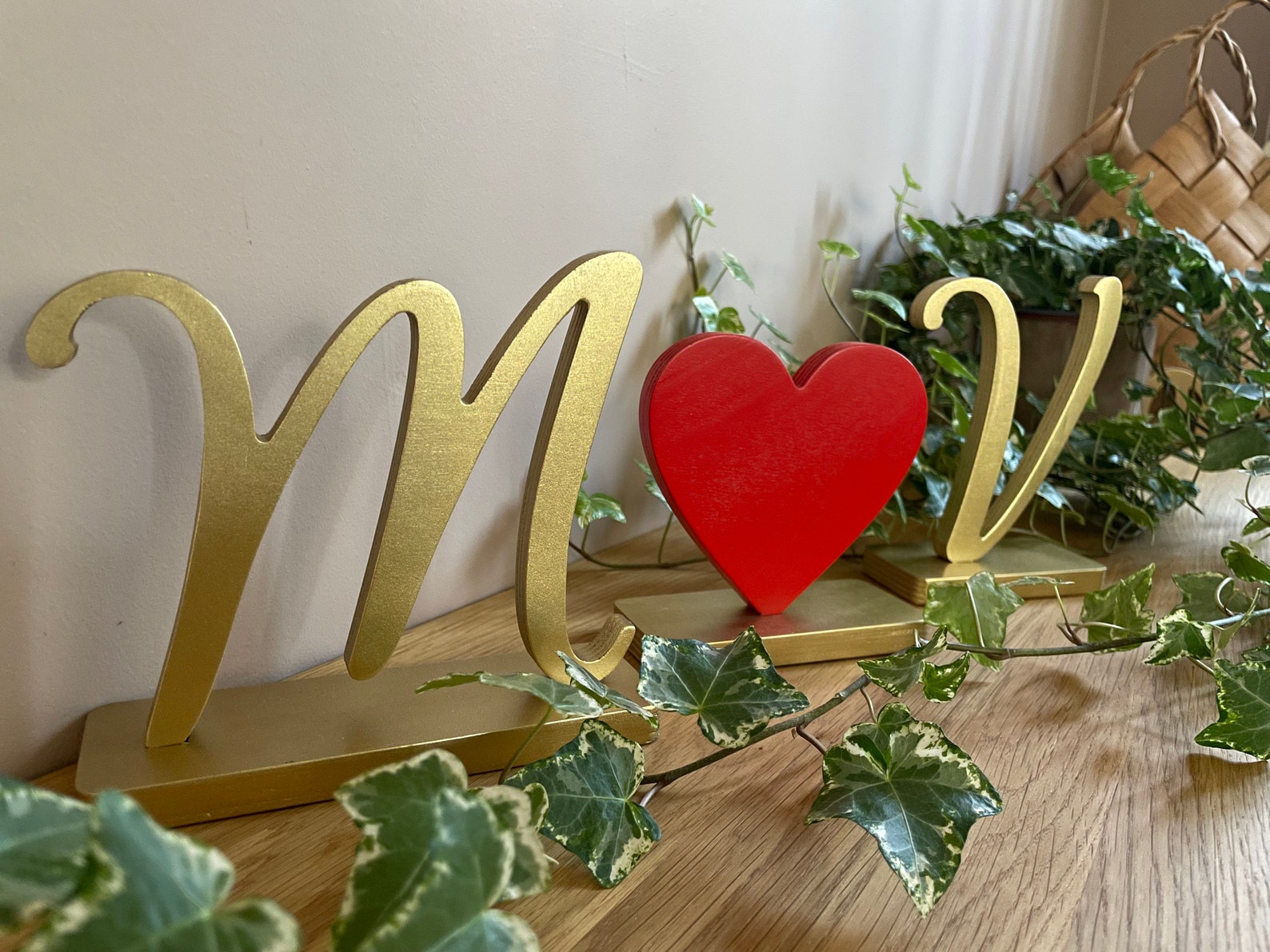 Wedding Table Decor/wooden Letters Initials/wedding Initials/ - Etsy