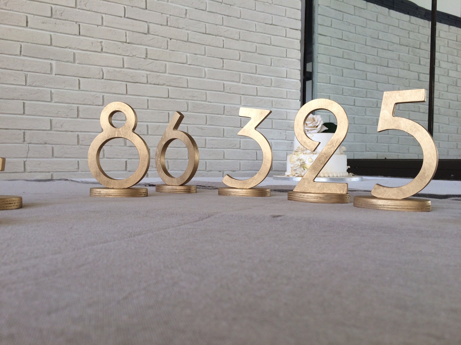 Wooden Table Decor Numbers Wedding Table Numbers Wood Table - Etsy