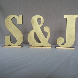 Wooden Freestanding Letters Initials Wedding Table Decor. Wall Decor ...
