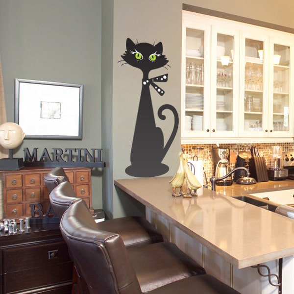 Cat Wall Decals - Etsy