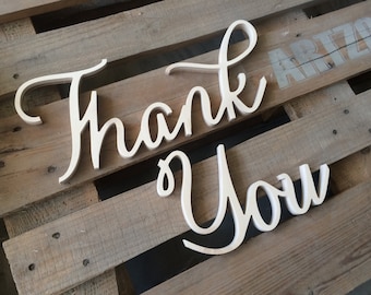 Thank You Photo Prop - Etsy