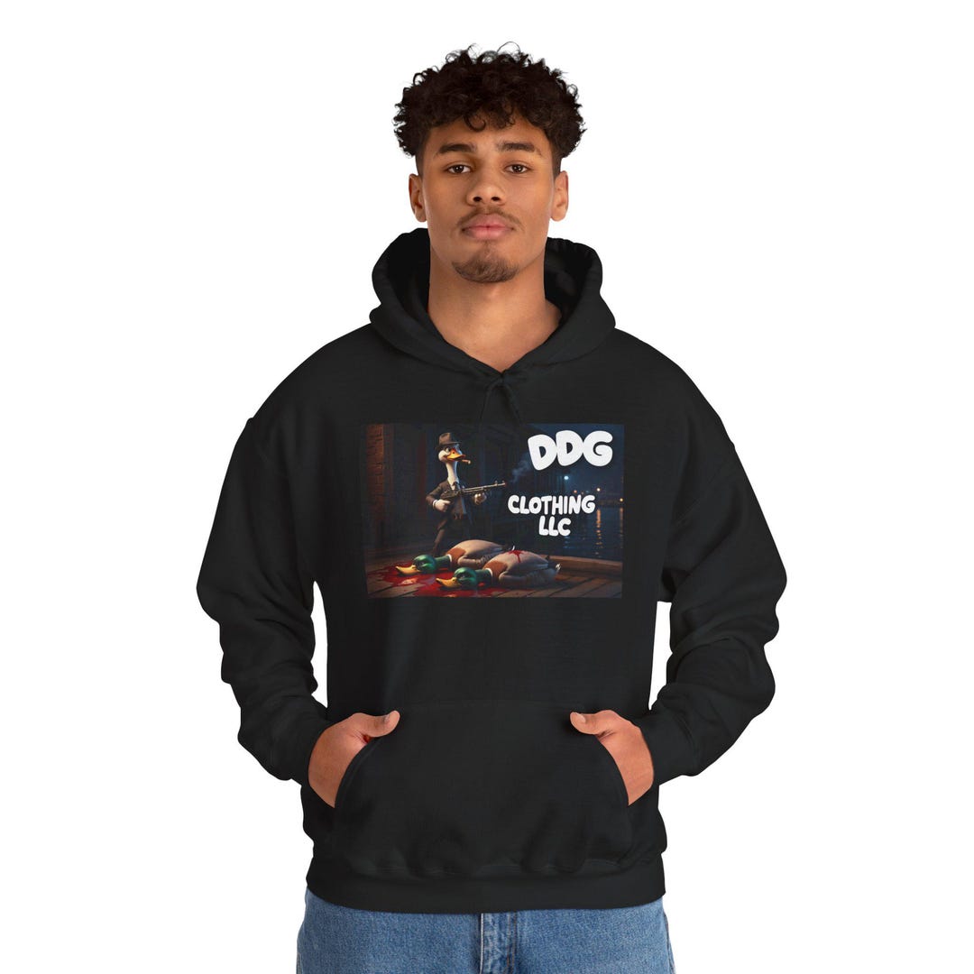 DDG Clothing Adventurous Hoodie | Streetwear Pullover With Graphic - Etsy