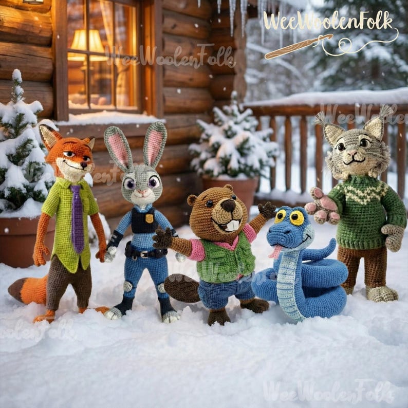 Handmade Finnick Crochet Doll, Zootopia Inspired Fennec Fox Doll ...