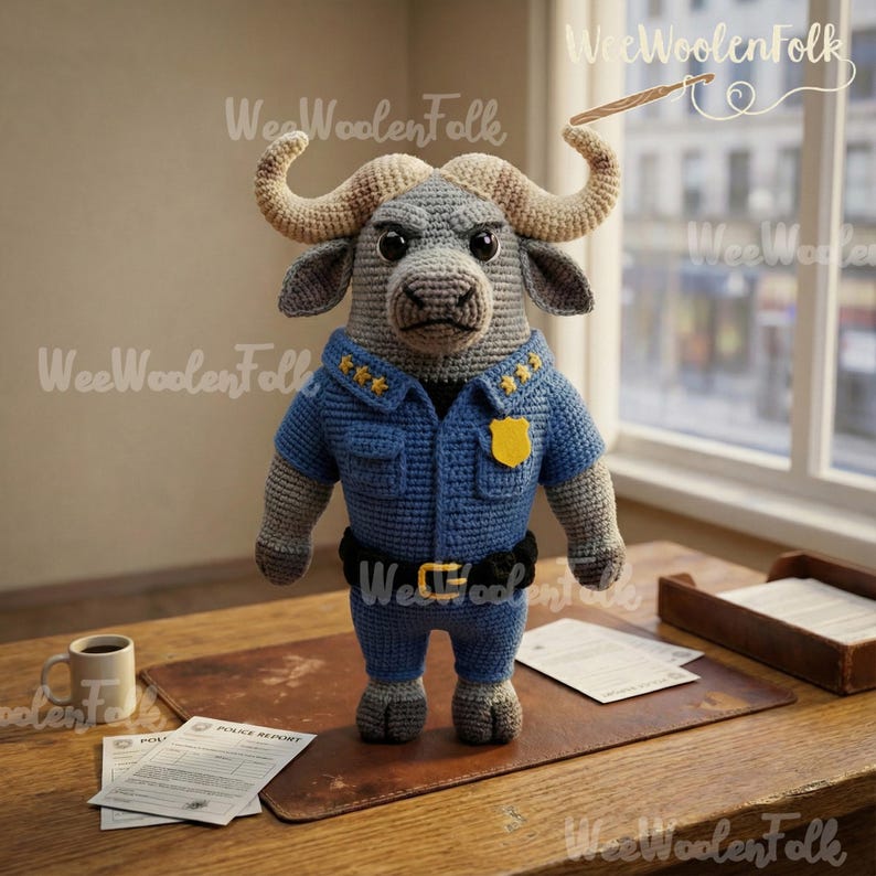 Handmade Finnick Crochet Doll, Zootopia Inspired Fennec Fox Doll ...