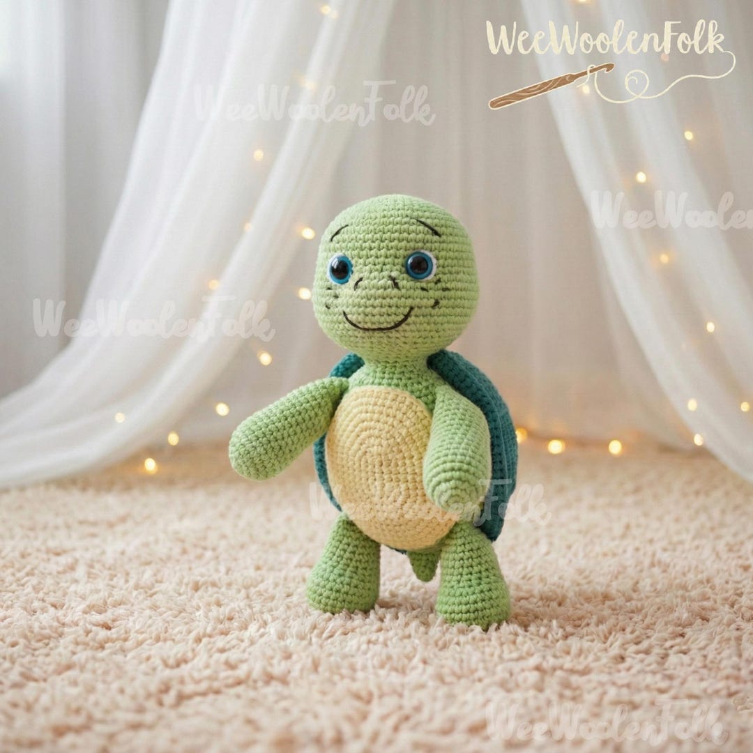 Custom Olu Mel Crochet Doll, Olu Mel Turtle Crochet Doll, Duffy and ...