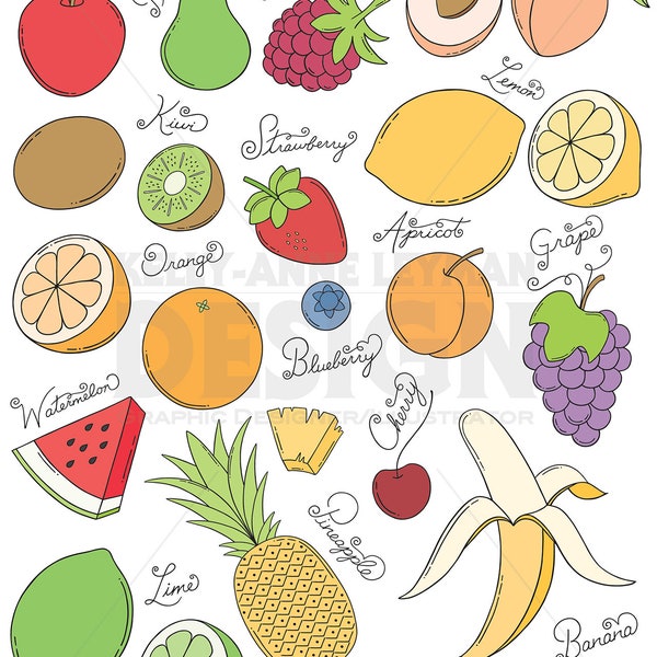 Hand Drawn Cards - Etsy