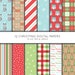Christmas Digital Paper, Holiday Scrapbook Paper, Digital Paper Pack ...