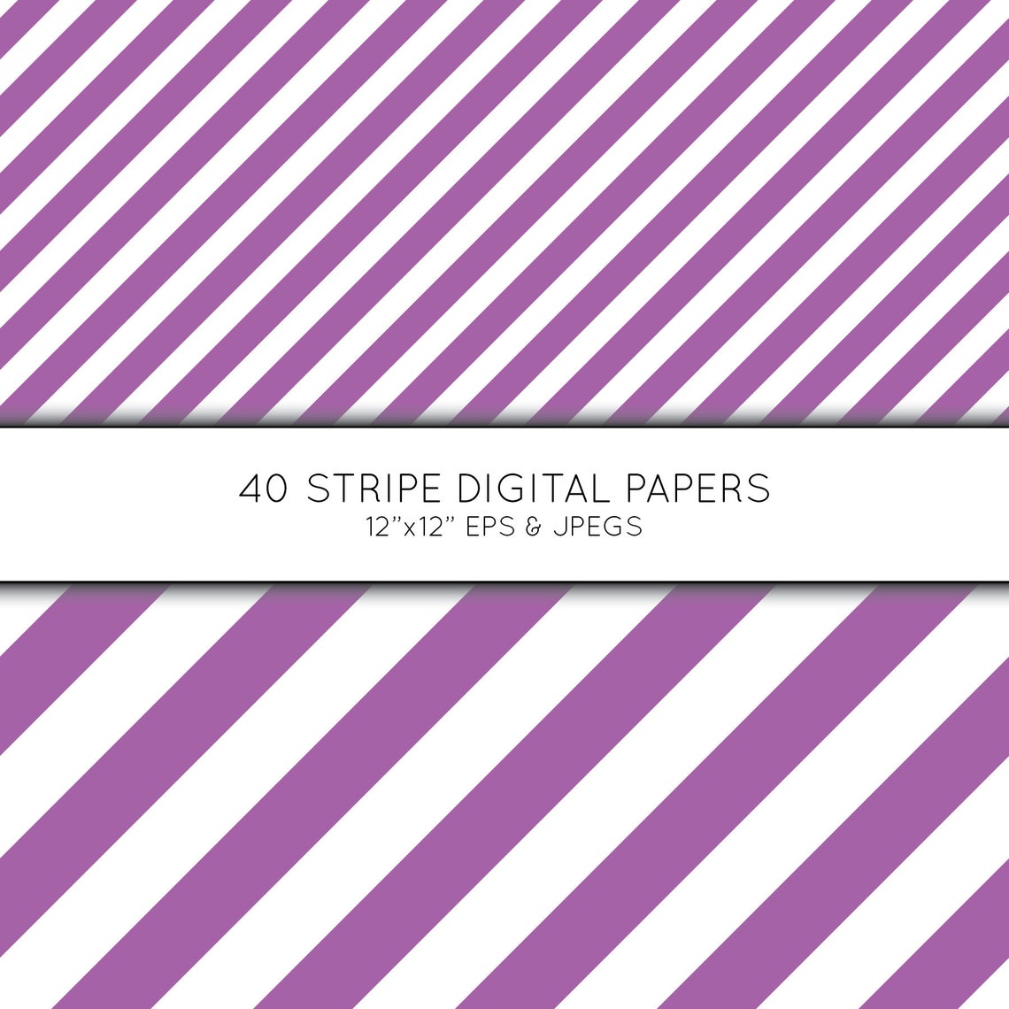 Stripe Digital Paper Striped Scrapbook Paper Stripes Digital - Etsy