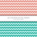 Chevron Digital Paper, Chevron Scrapbook Paper, Digital Paper Pack ...