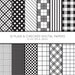 Plaid Digital Paper, Buffalo Plaid Scrapbook Paper, Check Digital Paper ...