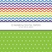 Rainbow Digital Paper, Geometric Scrapbook Paper, Digital Paper Pack ...