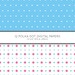 Dot Digital Paper, Polka Dot Scrapbook Paper, Dot Digital Paper Pack ...