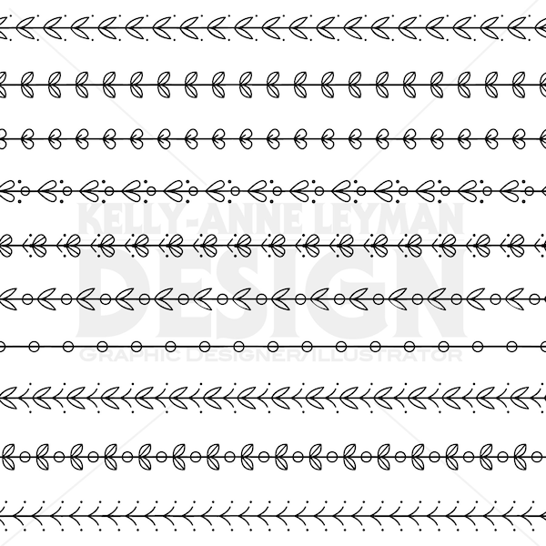 Doodle Border - Etsy UK
