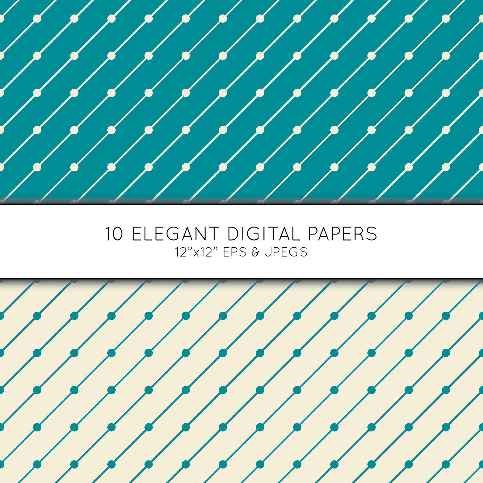 Geometric Digital Paper Geometric Scrapbook Paper Digital - Etsy