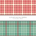 Plaid Digital Paper, Buffalo Plaid Scrapbook Paper, Check Digital Paper ...