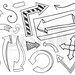 Arrow Clipart, Doodle Digital Arrows Clipart, Clip Art Set, Digital ...