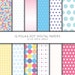 Dot Digital Paper, Polka Dot Scrapbook Paper, Dot Digital Paper Pack ...