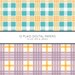 Plaid Digital Paper, Buffalo Plaid Scrapbook Paper, Check Digital Paper ...