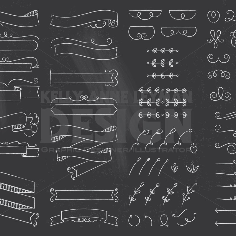 Chalkboard Ribbon - Etsy