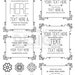 Digital Frames Clipart, Doodle Frames Clipart, Hand Drawn Frames ...