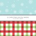 Christmas Digital Paper, Holiday Scrapbook Paper, Digital Paper Pack ...