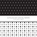 Dot Digital Paper, Polka Dot Scrapbook Paper, Black and White, Dot ...