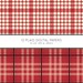 Plaid Digital Paper Buffalo Plaid Scrapbook Paper Check - Etsy