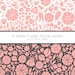 Floral Digital Paper, Flower Scrapbook Paper, Digital Paper Pack ...