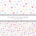 Party Digital Paper, Confetti Scrapbook Paper, Sprinkles, Digital Paper ...