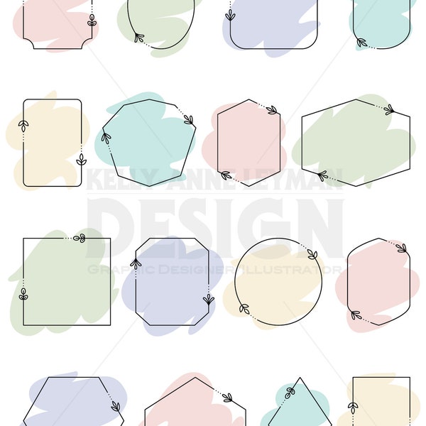 Digital Frames - Etsy