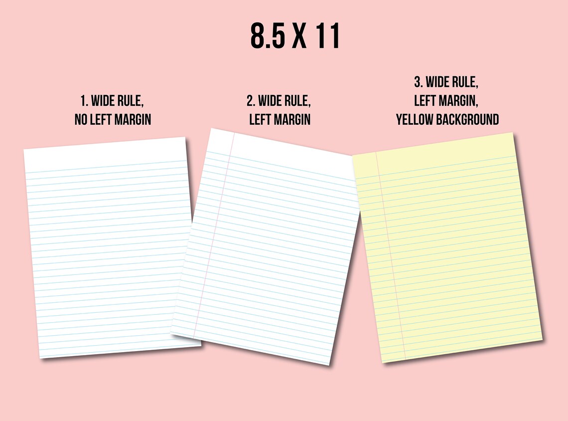 School Digital Paper Pre School Paper Writing Paper Grid - Etsy