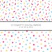 Party Digital Paper, Confetti Scrapbook Paper, Sprinkles, Digital Paper ...