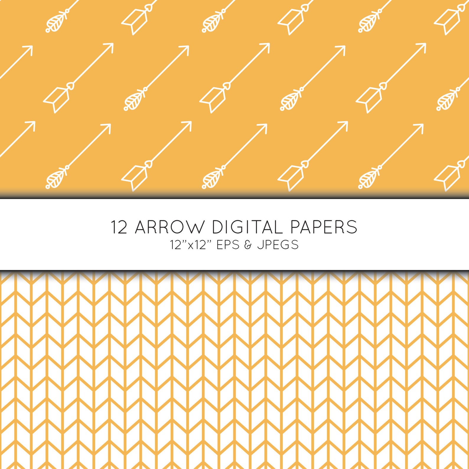 Arrow Digital Paper Arrow Scrapbook Paper Arrow Digital - Etsy Canada