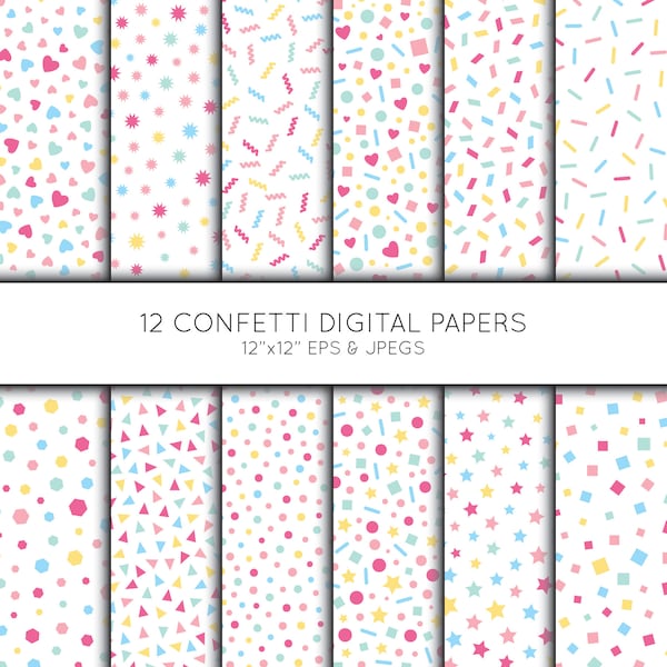 Paper Confetti - Etsy